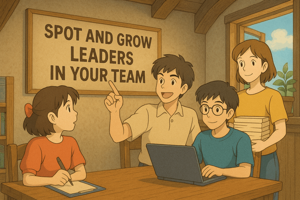 Step 1 – Spot and Grow Leaders in Your Team